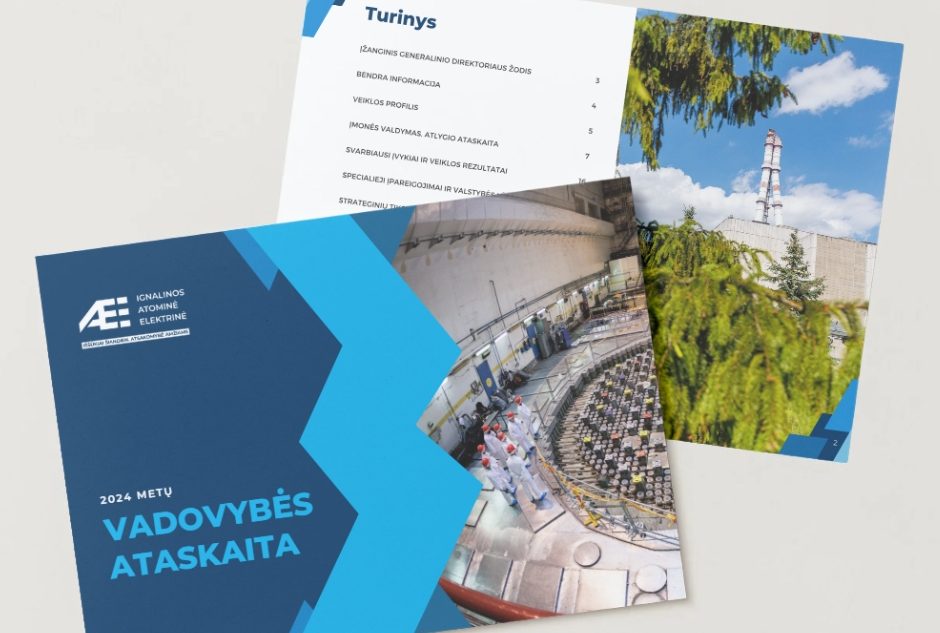 Paskelbtos 2024 m. Ignalinos atominės elektrinės Vadovybės ir Tvarumo ...